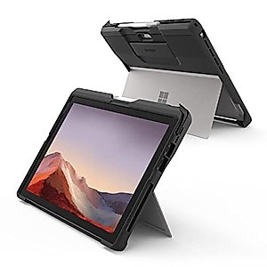 Kensington Blackbelt 2ND Degree Rugged Case for Surface Pro 7, 7+, 6, 5, & 4 - Black (K97950WW)
