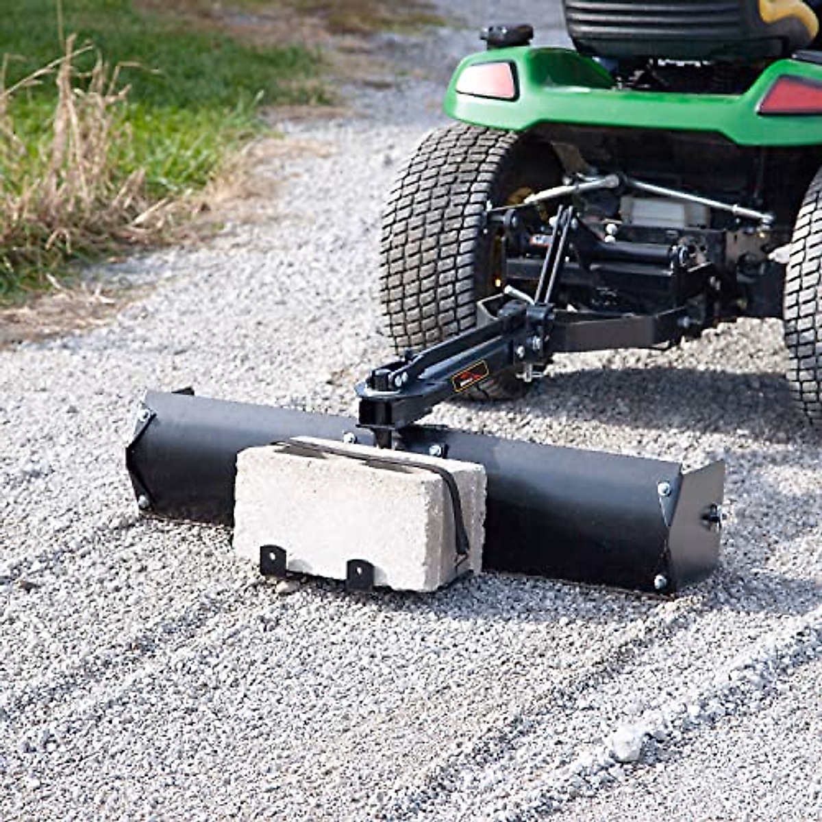Brinly BS-381-A Sleeve Hitch Tow Behind Box Scraper, 38"