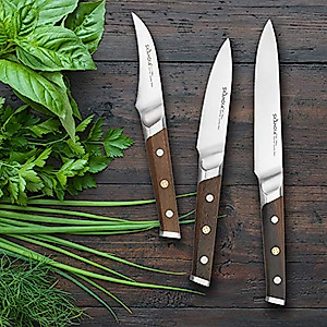 Hampton Forge Harley Knife Block Set, 14 Piece, Brown