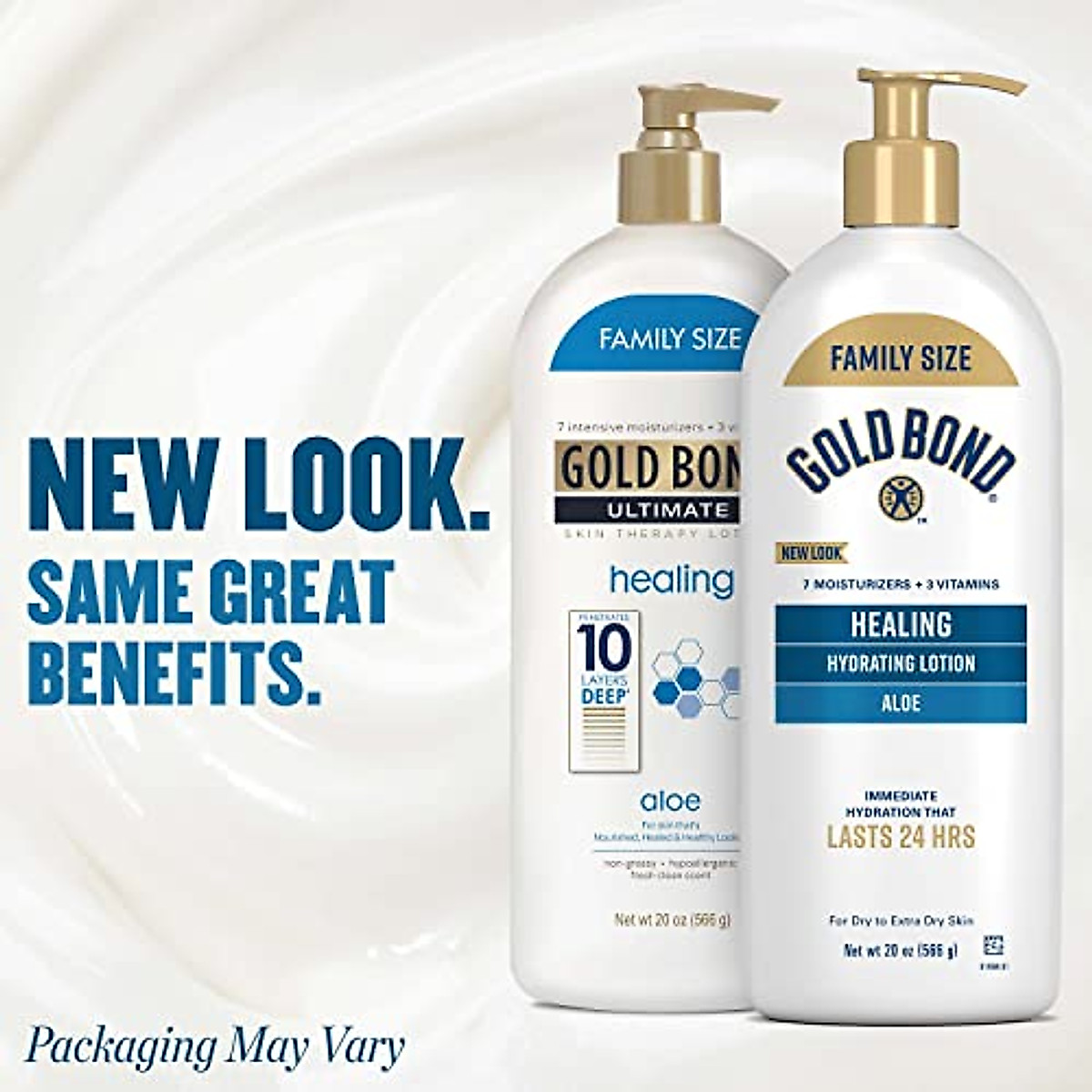 Gold Bond Ultimate Healing Skin Therapy Lotion Family Size, Aloe, 20 Ounce