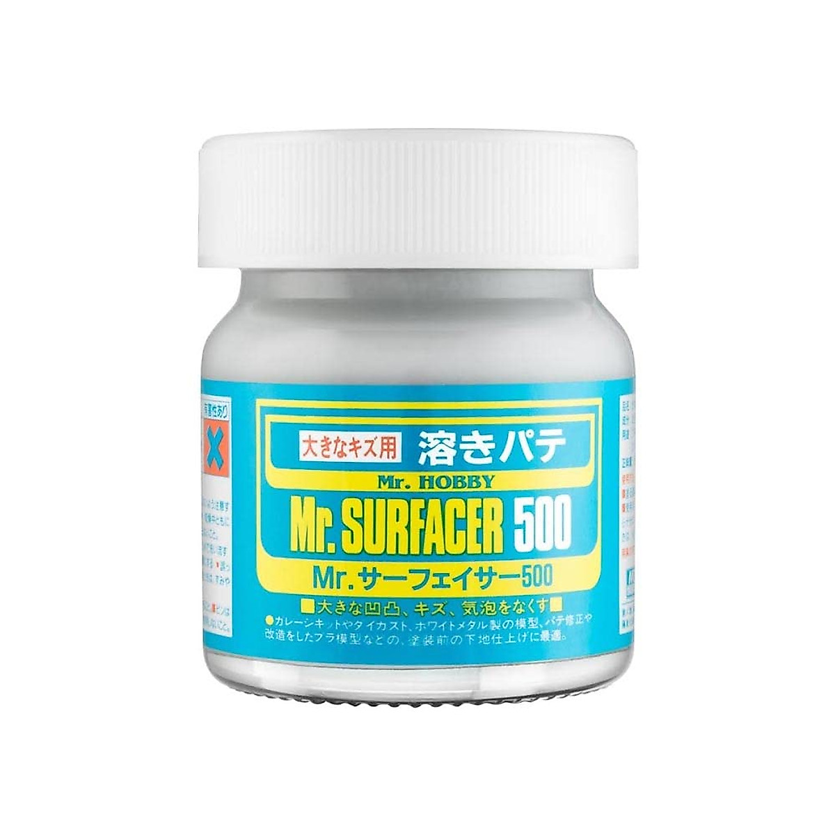 Mr. Surfacer 500 NET.40ml Bottle Gundam Hobby