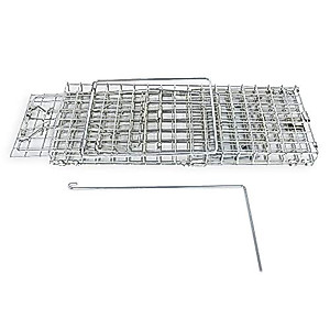 H&B Luxuries Collapsible Rat Trap - Foldable Humane Live Animal Cage for Rat Mouse Hamster Mole Weasel Gopher chipm (17.5"(L) x 7.62"(W) x 8.25"(H))