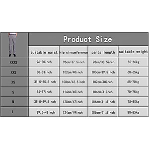 khalat Men's Baggy Chef Pants Restaurant Drawstring Work Pants with Elastic Waist Chef Pants Black/White Check