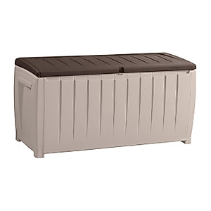 Keter Novel 17197948 Cushion Box 340 L Plastic Beige/Brown