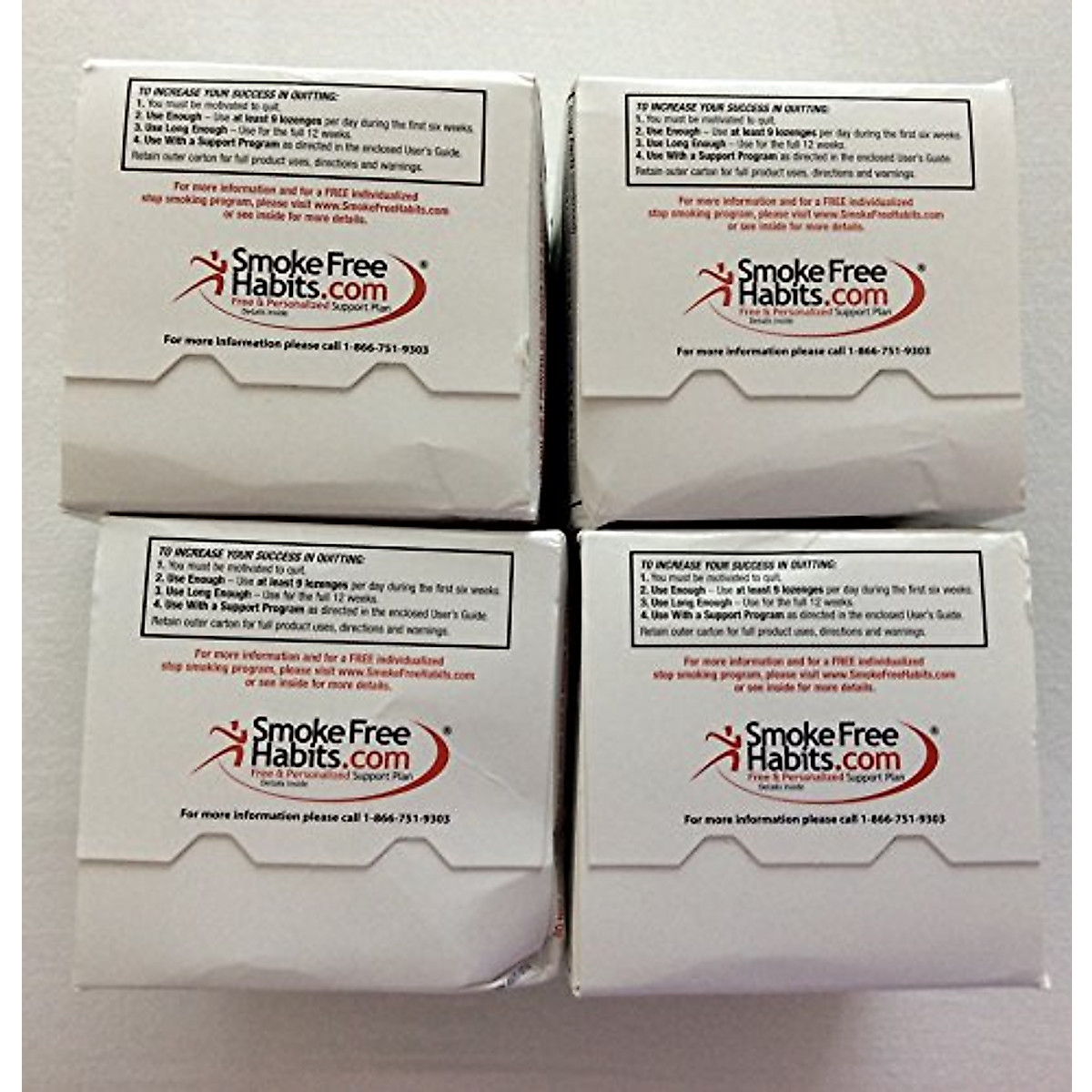 Equate - Nicotine Lozenge 4 mg, Mint Flavor, 108 Lozenges,PACK OF 4