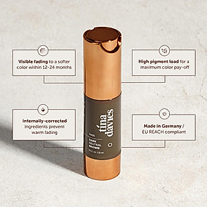 Tina Davies FADE Eyebrow Pigments, Dark Neutral Brown 15ml