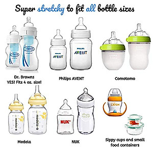 Pumpkin Doodle The Original Write and Reuse Baby Bottle Labels for Daycare