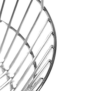 BBQGuys Signature Charcoal Basket for 18-Inch Kamado Grills - Stainless Steel - Fits Big Green Egg Large, Kamado Joe Classic, BBQGuys Kamado - BBQ-CAB-14-SS