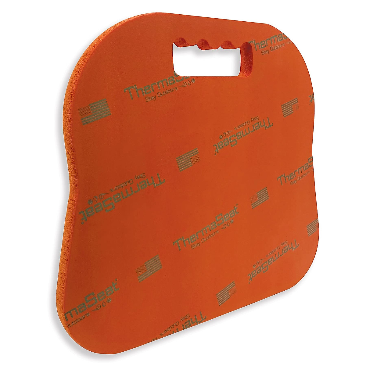 Northeast Products Therm-A-SEAT Sport Cushion Stadium Seat Pad, Orange, 13"x14"x.75"