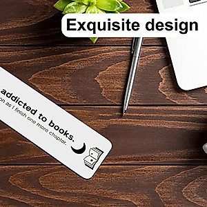 Fantasyon Bookmarks for Book Lovers Metal Appreciation Bookmark for Coworkers Boss Teacher Valentine Christmas Birthday Thank You Gifts for Readers