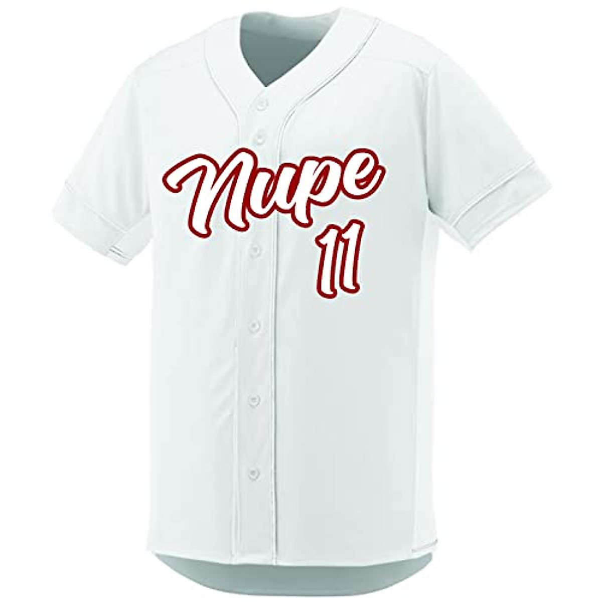 Kappa Alpha Psi Chapter 9 Baseball Jersey (as1, Alpha, x_l, Regular, Regular, White)