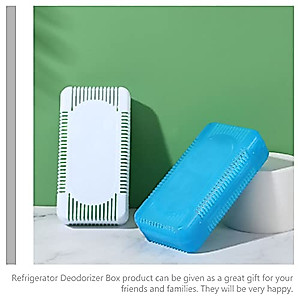 Hemoton Air Freshener Air Freshener Air Freshner 10Pcs Refrigerator Deodorizer Box Household Fridge Deodorizer Box Fridge Box Air Freshener Activated Charcoal Activated Charcoal