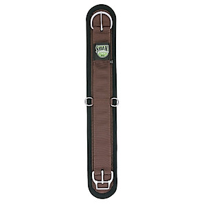 Weaver Leather Felt Lined Straight Smart Cinch Brown, 26-Inch