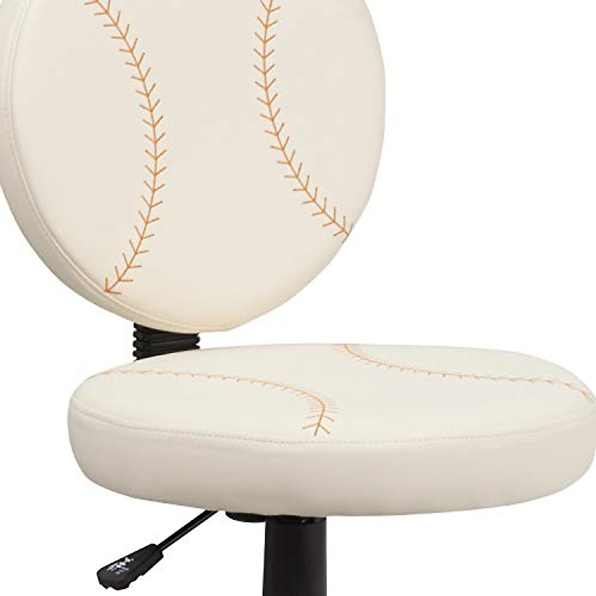 Flash Furniture Jonathan Baseball Swivel Task Office Chair