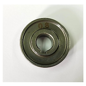 MANRONG Mig Welding Contact Tips Welder Wire Feed Drive Roller Roll Parts Diameter 30mm .023".030 .035" .040" .045" Tip-Nozzle-Diffuser (Color : K-Groove 0.8-1.0)