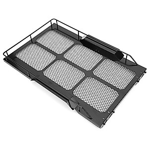 Bicaquu RC Trailer Car, Trail Car Trailer Accessory High Simulated Romote Control Trail Car, for Kids RC Crawler Car Children 1/10 RC Car