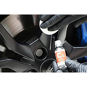 Gtechniq - C5 Wheel Armour - Long Term Protection for Wheels and Rims (1-2 Years), Repels Brake Dust and Contaminants, Safe on Brake Calipers, Withstands Temperatures up to 1112F (30 milliliters)