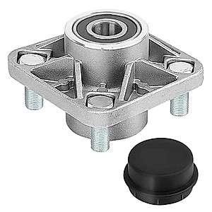 Huskey 2X Front Wheel Hub Bearing Assemblies and Bearings for Club Car DS & Precedent 2003 & Up G & E Models, Replaces OEM Part # 102357701, Aftermarket Reference # 6110
