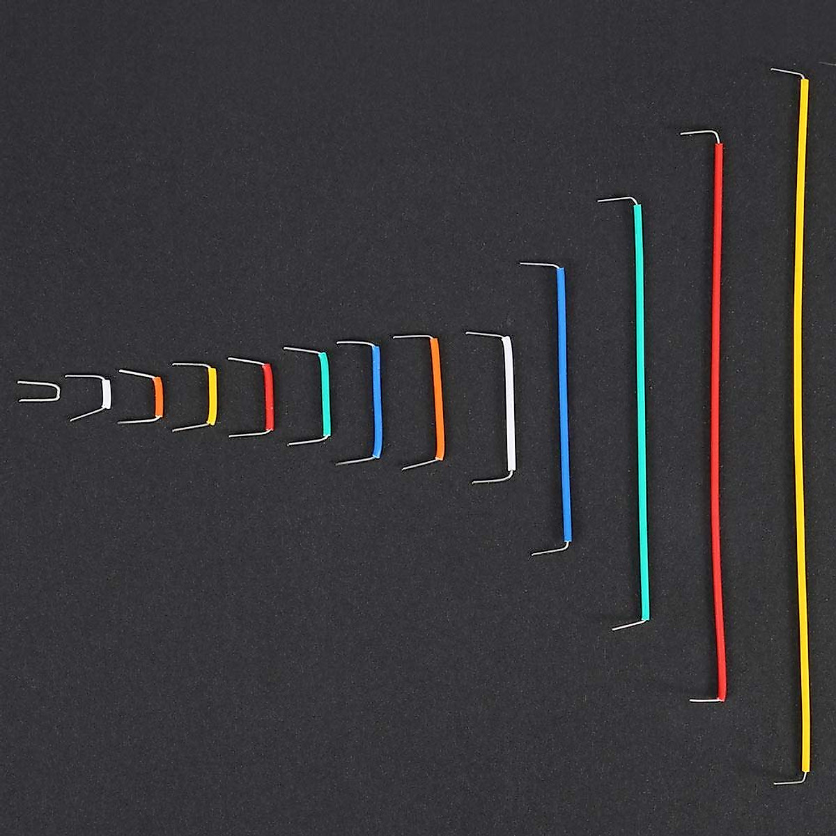 Preformed Jumper Wire, with Storage Box Breadboard Jumper Wires, for Prototyping Use. Convenient for Store and Fetch