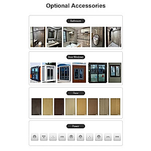 20ft 40ft Expandable Container House 3 Bedroom Luxury Prefab Expandable Container House