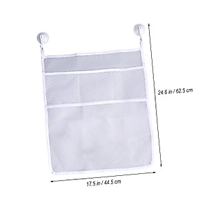 Holibanna 2pcs Storage Bags for Toys Toy for Kids Toys for Kids Kidcraft Playset Mesh Organizer Bags Kids Playset