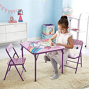 Jojo Nickelodeon Siwa 3Piece Table Set with 2 Folding Chairs & 1 Table, Ages 3+