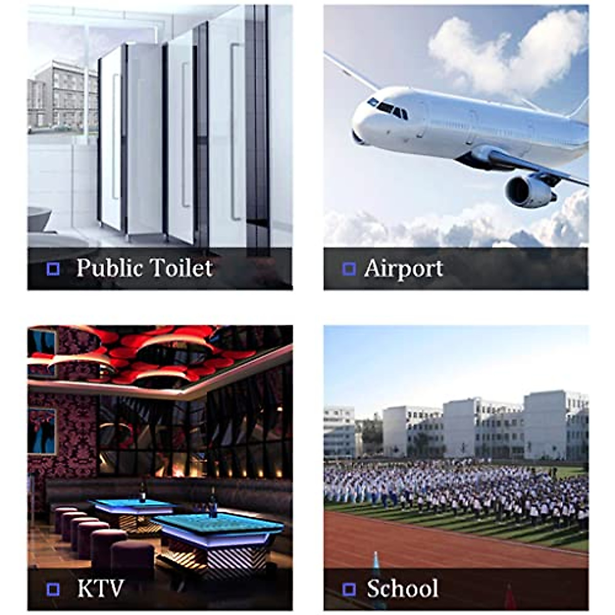 Unique 2-in-1 Automatic Soap Dispenser for Kitchen Sink W/Automatic Hand Senso,Built-in for Wall,Hand Sanitizer Dispenser Wall Mount Liquid Dispenser