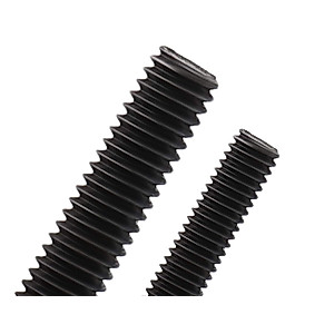 Socket Head Cap Screw, 1/4-20 x 1, Alloy Steel, Black Oxide, Hex Socket Coarse Thread, 1/4 inch Hexagonal Allen Bolt, Length: 1 inch, Full Thread (Quantity: 20)