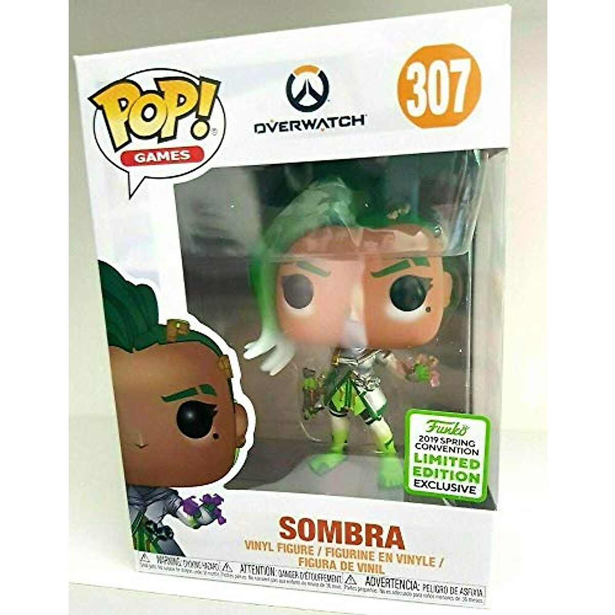 Funko Pop! Games: Overwatch - Sombra (Glitch Skin) Spring Convention Exclusive