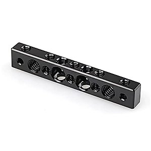 SmallRig Cheese Plate with Multiple Threaded Holes,Cheese Bar for Monitor Mount, DIY Camera Accessories - 1091