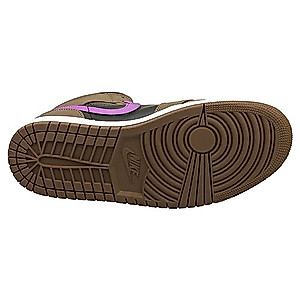 Nike Air Jordan 1 Mid Palomino/White-Wild Berry Mens Size 8.5