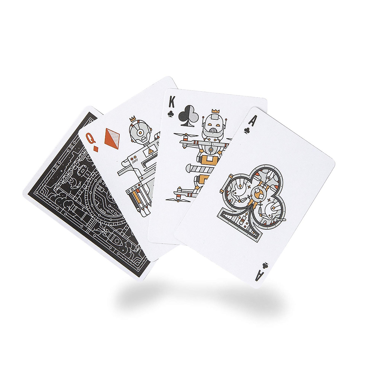 Stellar Factory Deck of Robots: A Playing Card Deck Featuring Restless Robots