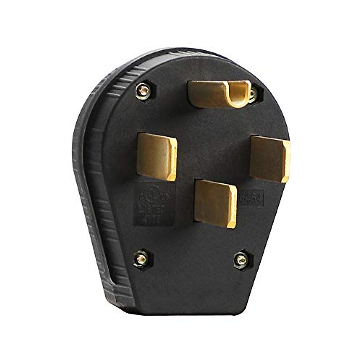 50A Power Plug, NEMA 14-50P 50A Electric Plugs, AC 125V/ 250V Grounding 3 Wire 4 Prong Straight Blade Plug,Male Dryer Plug Welder Plug