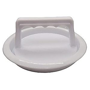 Handy Housewares Plastic Burger Press Patty Maker - Make 4" Hamburger Patties from Ground Meat (1 Pack)