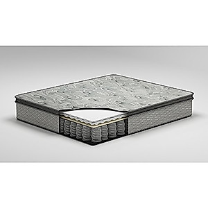 Signature Design by Ashley ,Foam, Augusta 12 Inch Eurotop Hybrid Mattress, CertiPUR-US Certified, Twin,Firm