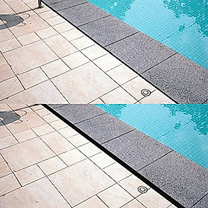 Floor Transition Strip Floor Cover Strips 1.96" Wide Self Adhesive Flooring Transitions Laminate Floor Strip Vinyl Floor Flat Divider Strip(9.84 FT, Black)