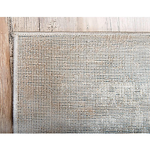 Unique Loom Sofia Collection Area Rug - Salle Garnier (5' 3" x 8' Rectangle, Beige/ Ivory)