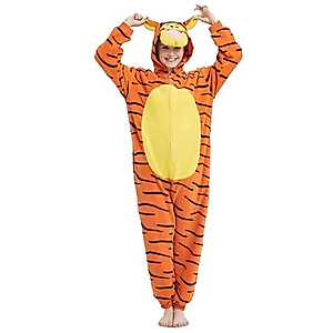 Waninxoin Unisex Adults Halloween Costumes Onesie Animal Outfit Sleepwear animal One-piece pajamas