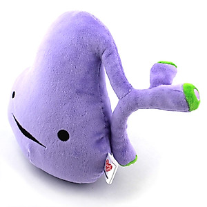 I Heart Guts Gallbladder Plush Toy - You’ve Got Gall! - 8" Educational Organ Stuffed Animals - Gallbladder Surgery Recovery Gifts, Ideal for Doctors, Nurses, Graduation