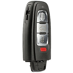 Key Fob Keyless Entry Remote fits Audi A1 A3 A4 A5 A6 A7 A8 Allroad Q3 Q5 Q7 S3 S4 S5 S6 S7 S8 SQ5 RS5 RS7 (IYZFBSB802)