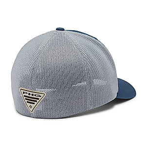 Columbia Womens PHG Game Flag Mesh Ball - High Crown Cap, Zinc/Cool Grey, Large-X-Large US