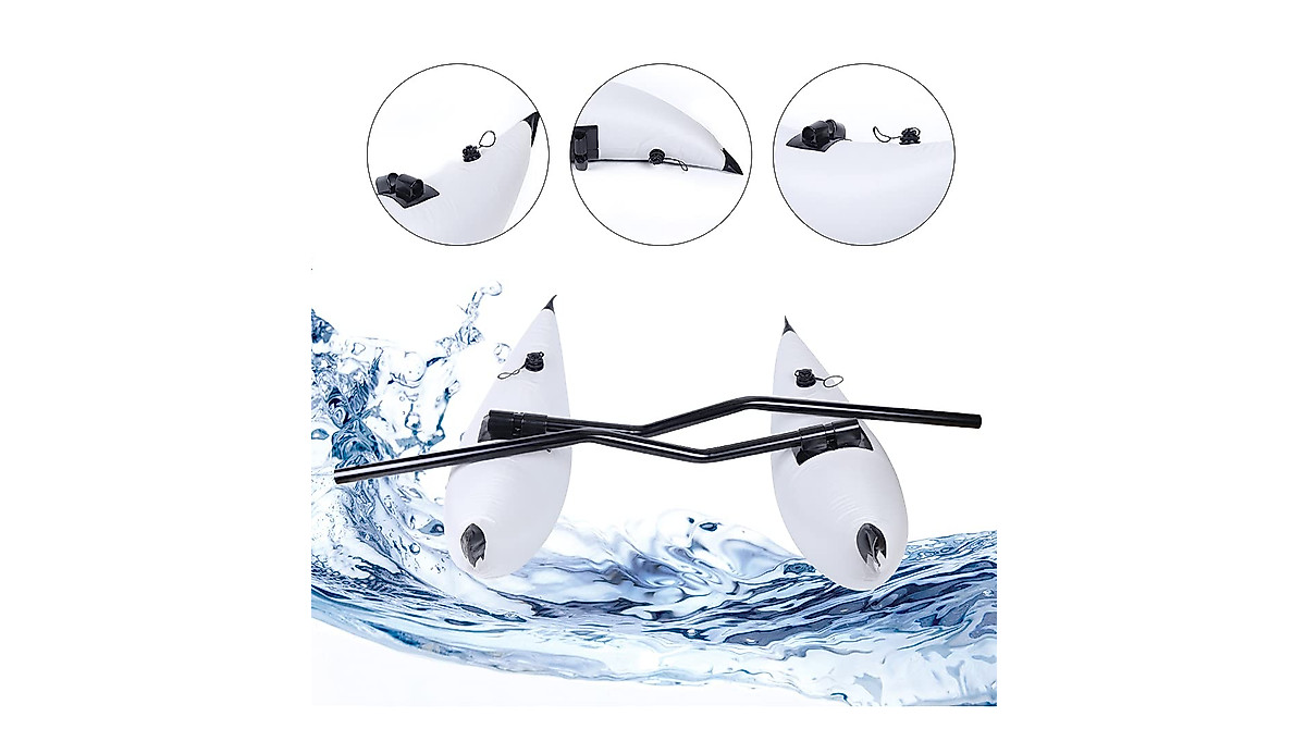 2PCS Inflatable Outriggers for Kayaks - Enhance Stability