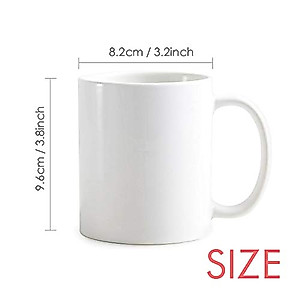 Greek Alphabet Phi Black silhouette Mug Pottery Ceramic Coffee Porcelain Cup Tableware