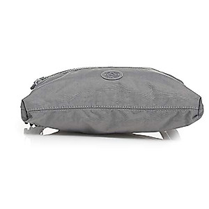Kipling Alvar Crossbody Bag, Dusty Grey Rim, One Size
