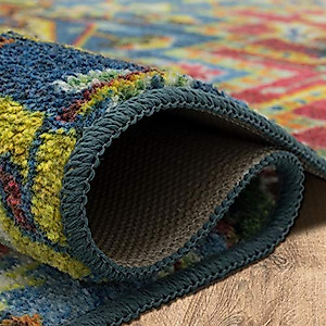 Mohawk Home Plano Area Rug, 5 ft x 8 ft, Multi