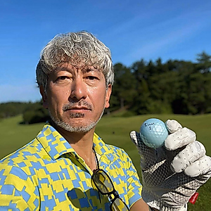 Trust Golf Ball, Aurora ICY Blue, Soft, Distance, Straight Flight, and Easy to Spot, Crystal Urethane Covered, 3-Piece (ICY Blue, 12 Balls)