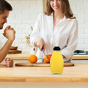 Alipis Seasoning Bottles 4pcs Honey Bottle Glass Jar Jam The Pet Jar Sugar Pot