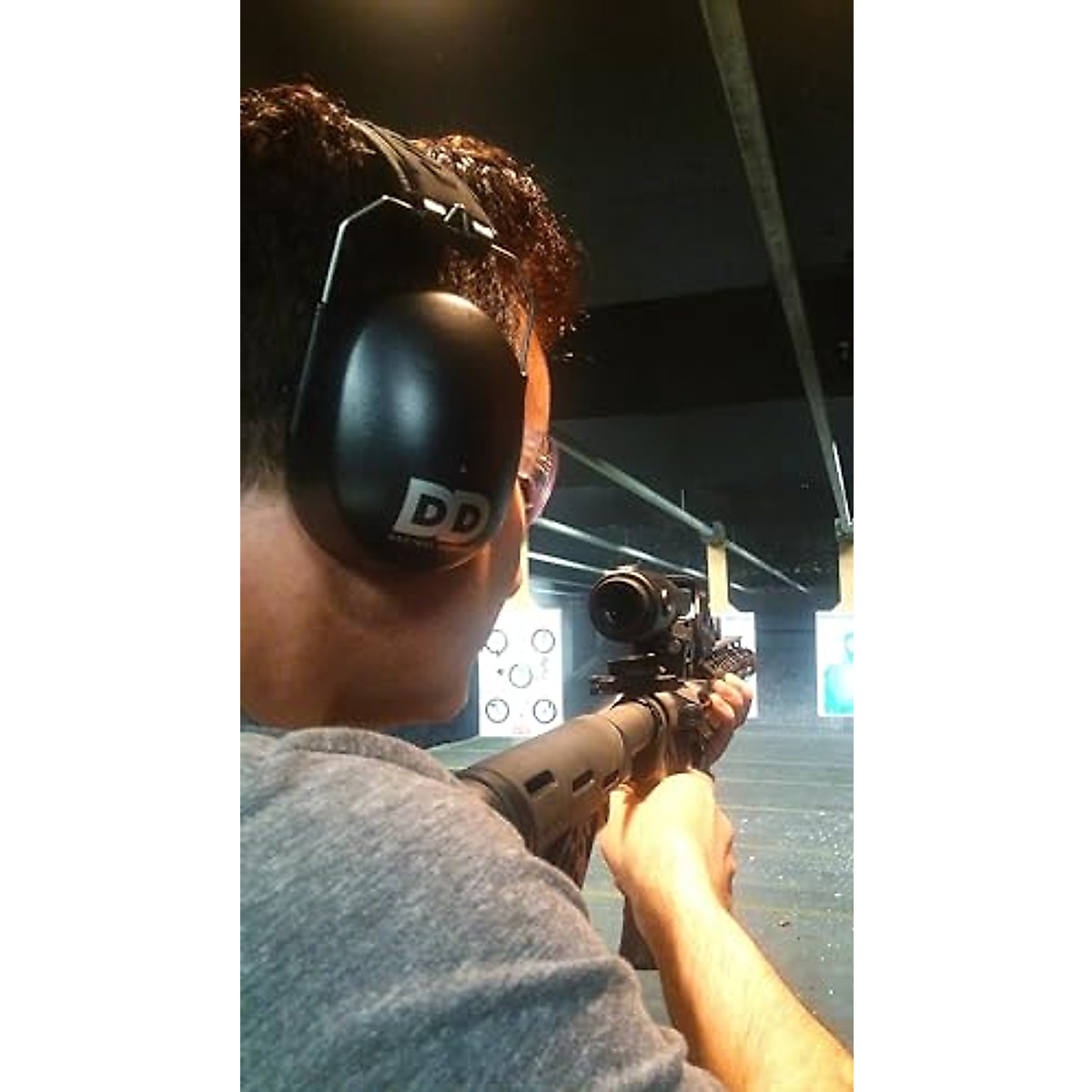 Professional Safety Ear Muffs by Decibel Defense - 37dB NRR - The HIGHEST Rated & MOST COMFORTABLE Ear Protection for Shooting & Industrial Use - THE BEST HEARING PROTECTION...GUARANTEED