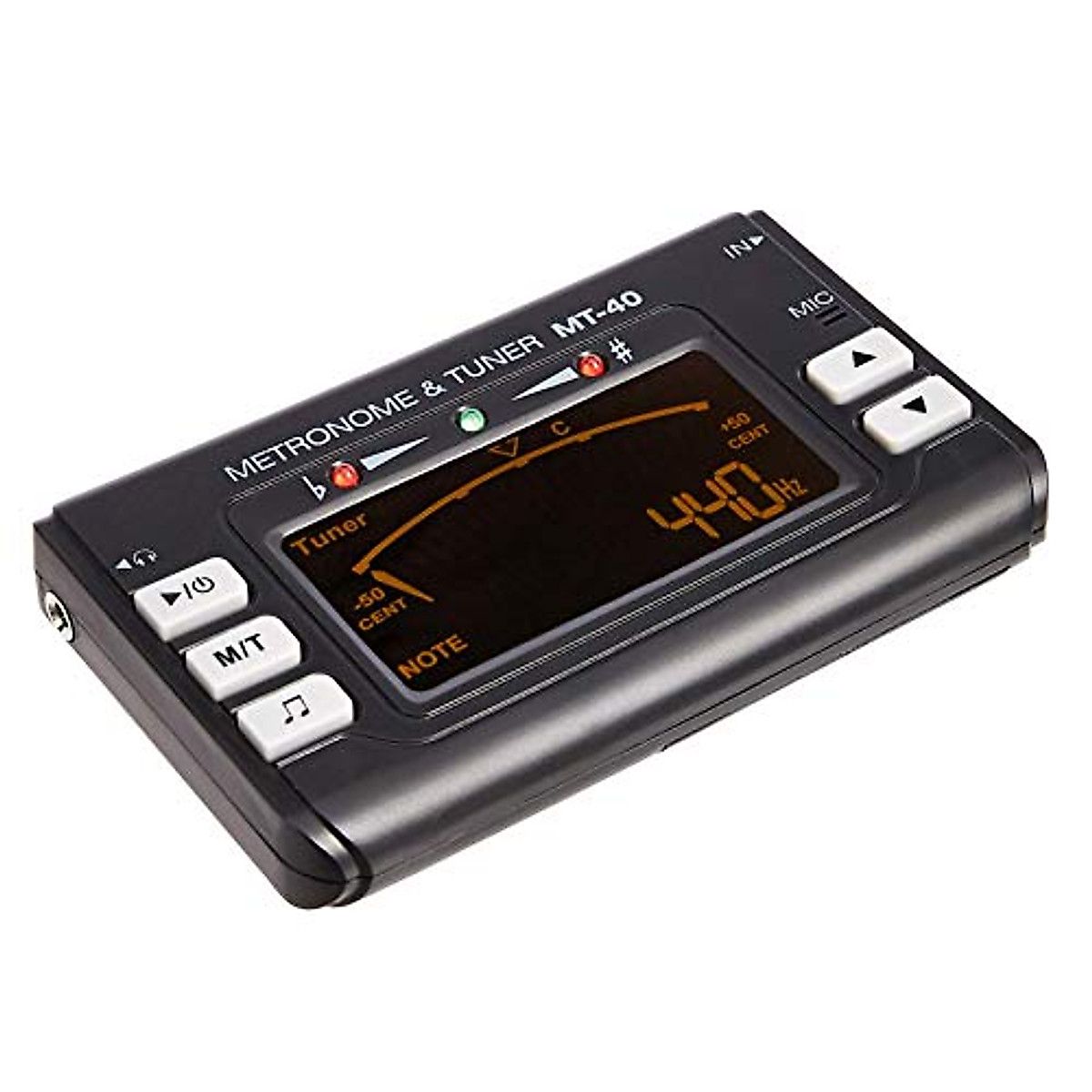 Amazon Basics 3 in 1 Metronome Tuner - Designed for Guitar, Bass, Violin and Ukulele