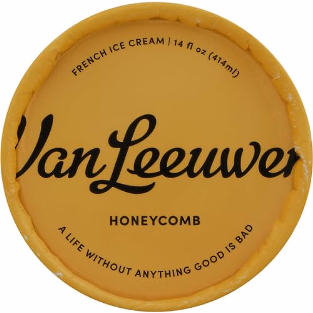 Van Leeuwen Premium Honeycomb French Ice Cream, 14 oz (Frozen)
